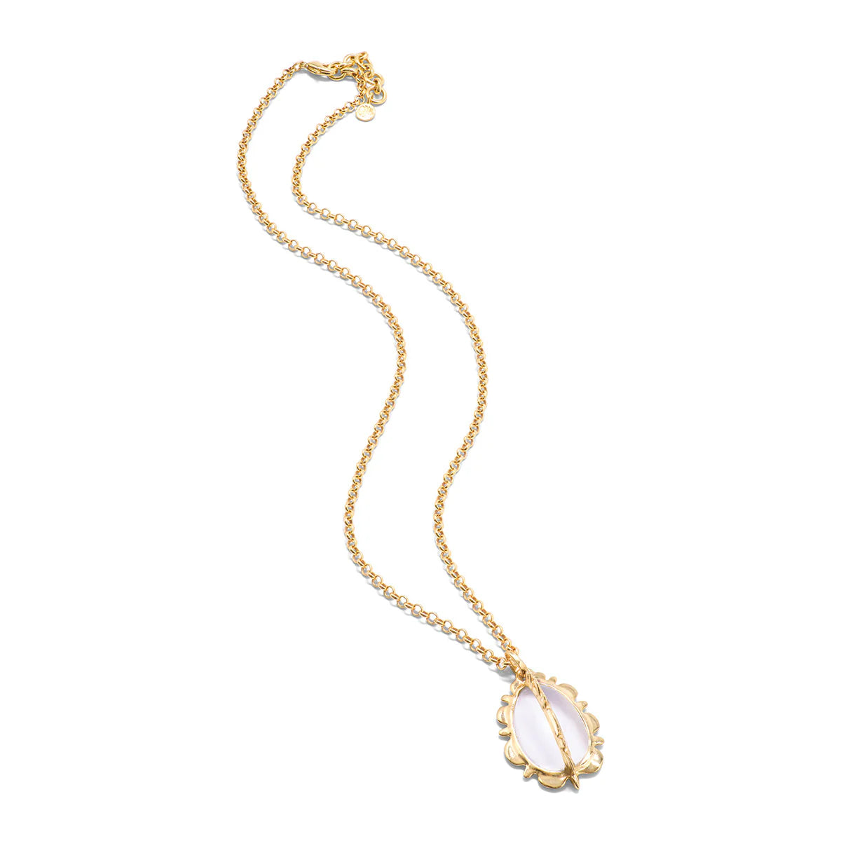 Bliss Clear Quartz 19" Necklace – The Service Bureau Fine Stationery ...